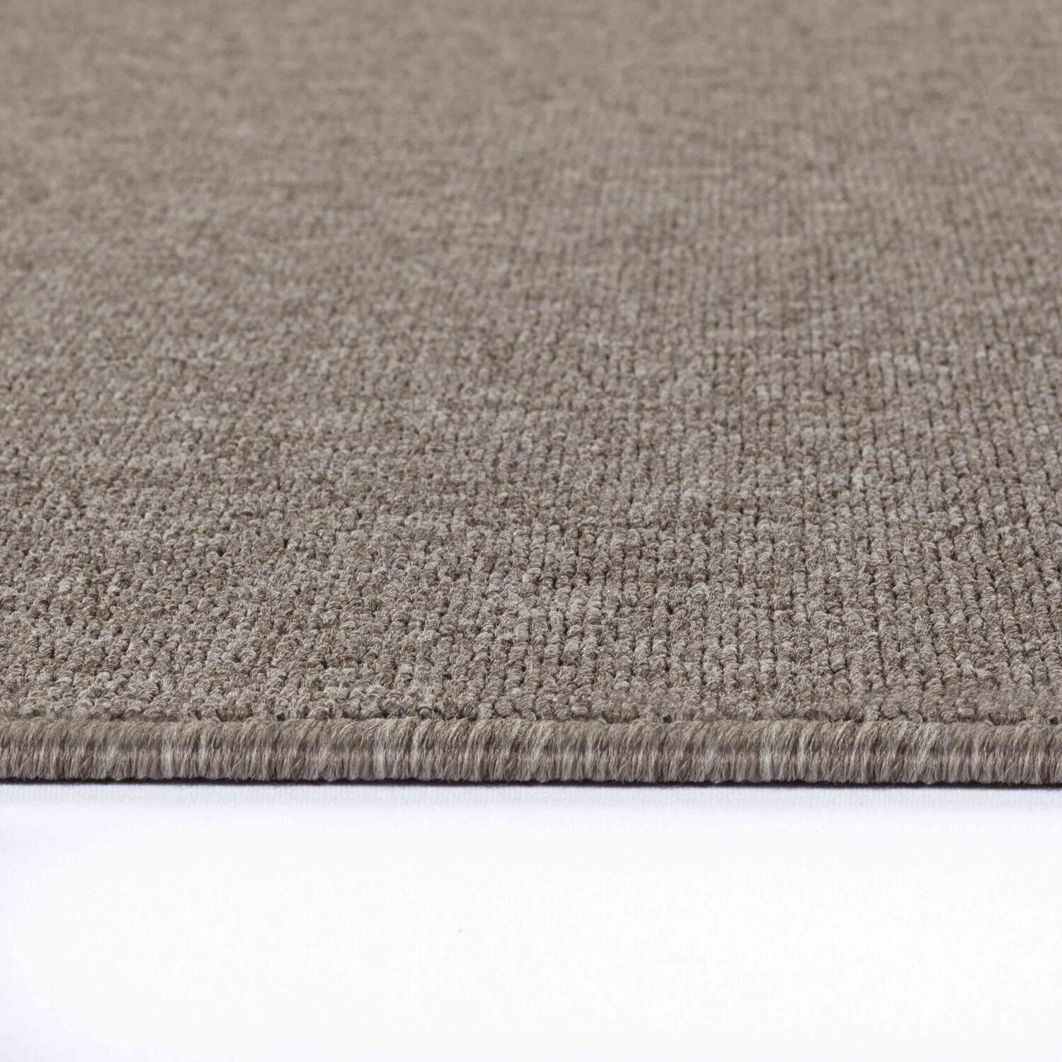 Simple Plain Living Room Soft Low Pile Area Rugs Felt Back