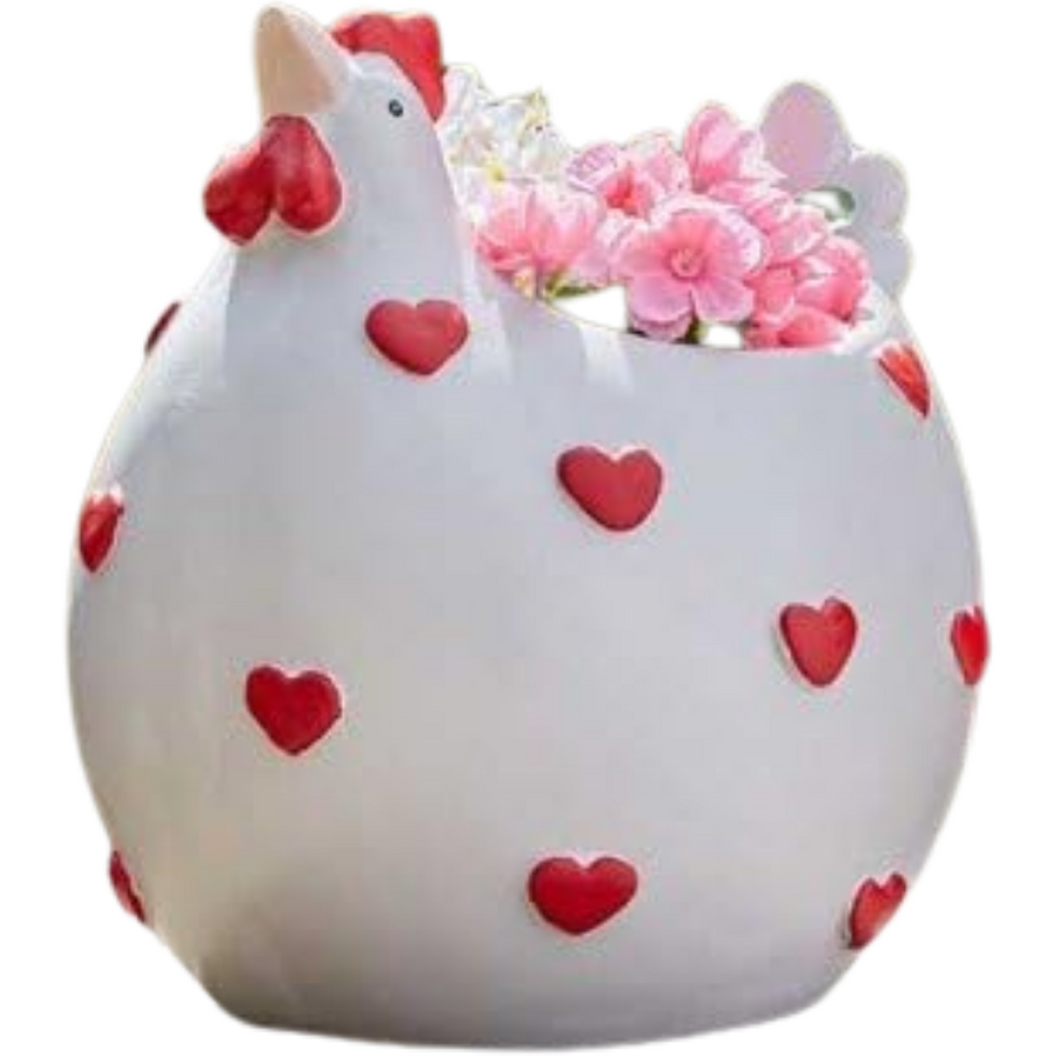 Hen Garden Planter Pot