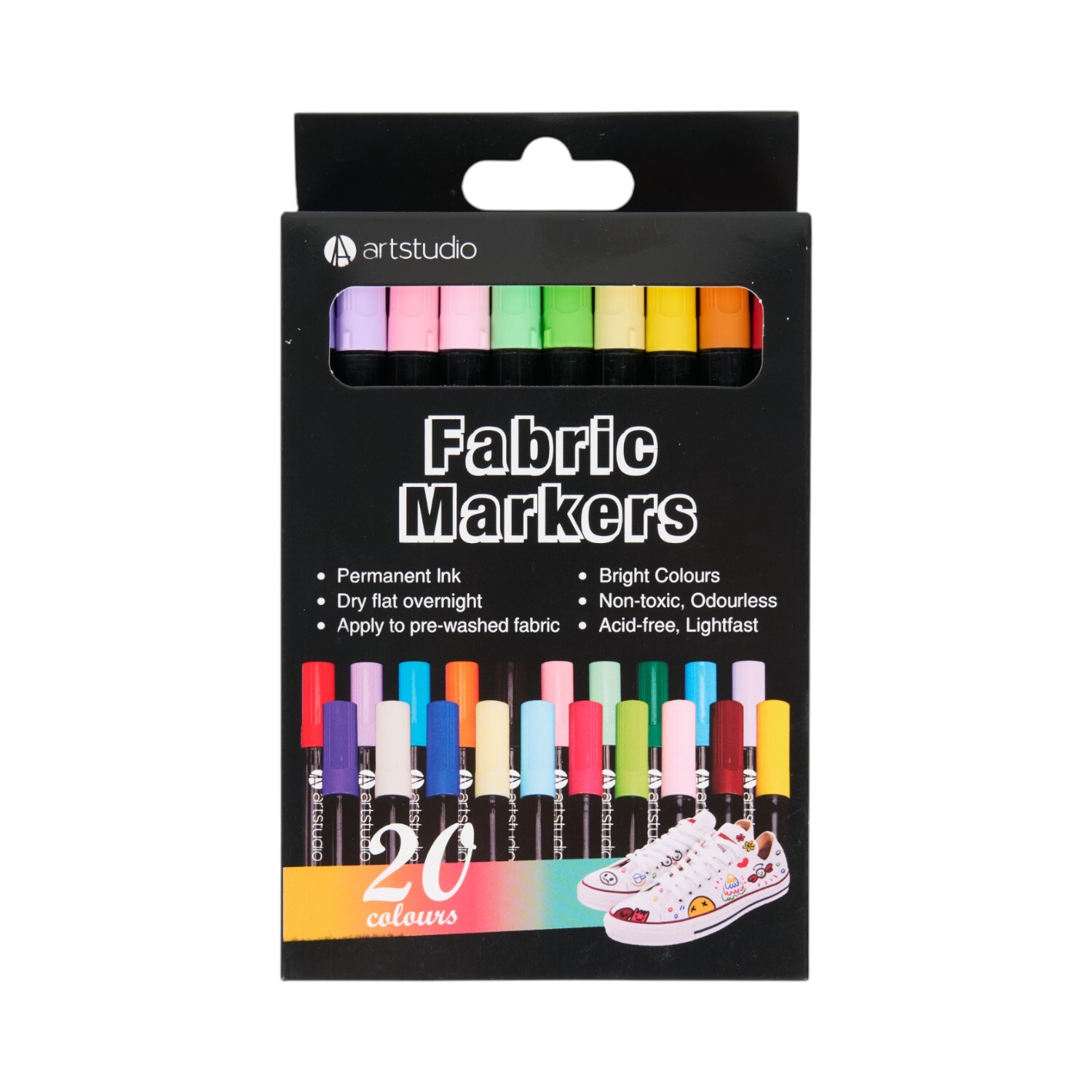 Set of 20 Fabric Markers