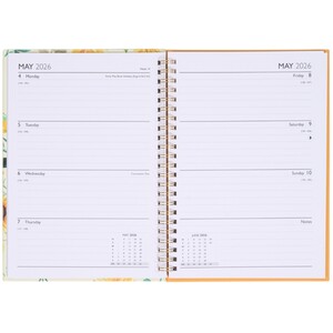 2026 Bee Spiral Diary A5