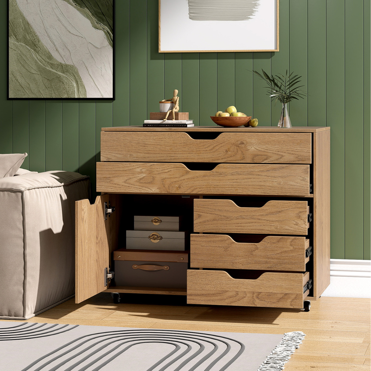 Mobile Chest of Drawers